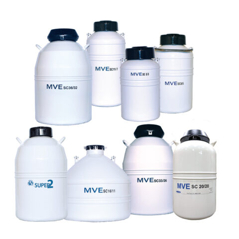 Probenlagertanks CHART/MVE - IVF Express